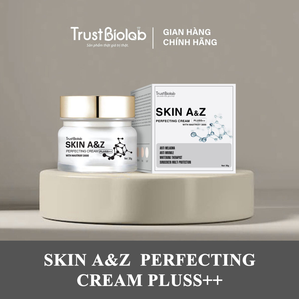 KEM NGÀY SKIN A&Z Perfecting cream Pluss++ Matrixyl 3000 dưỡng trắng ...